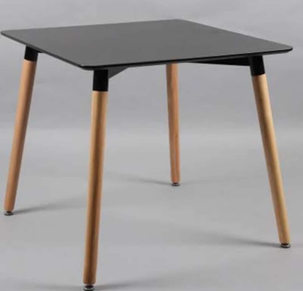 Black Square Restaurant Table – Edumonso Furniture